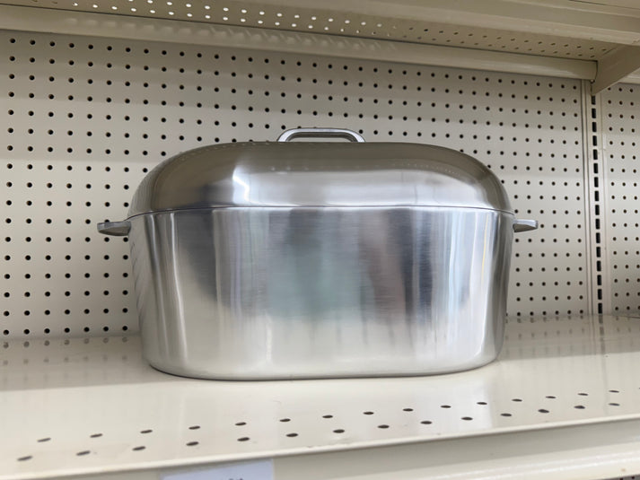 15 Inch Aluminum Oval Roaster - McWare by Cajun Classic Cookware ...